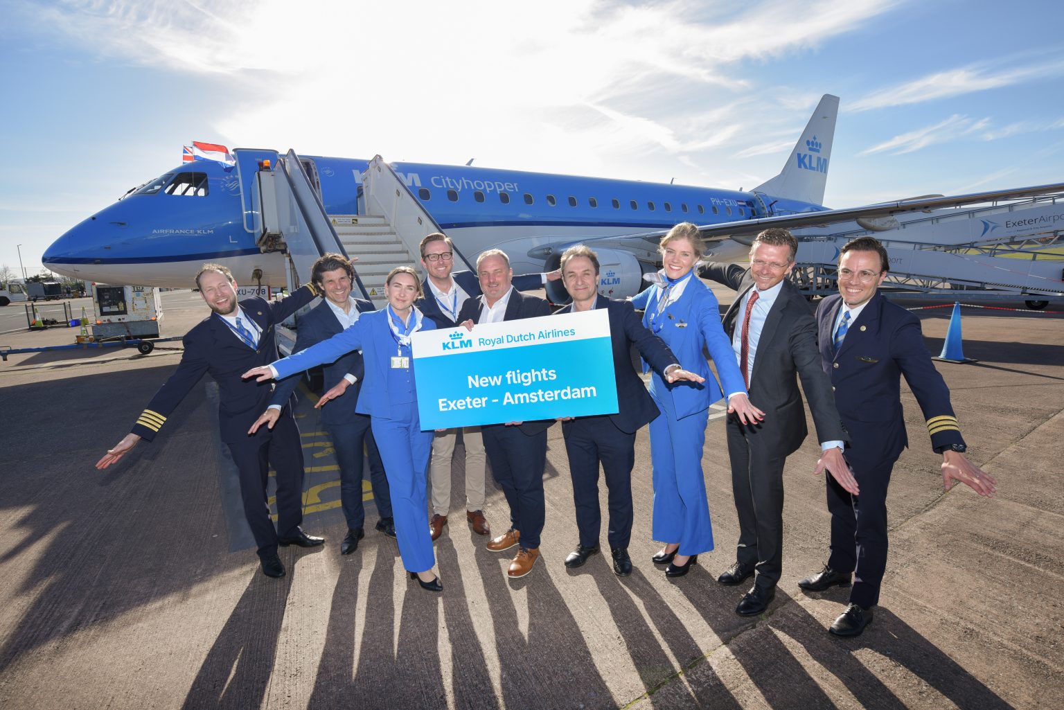 Exeter Airport passenger numbers soar 28% as new flights drive record ...
