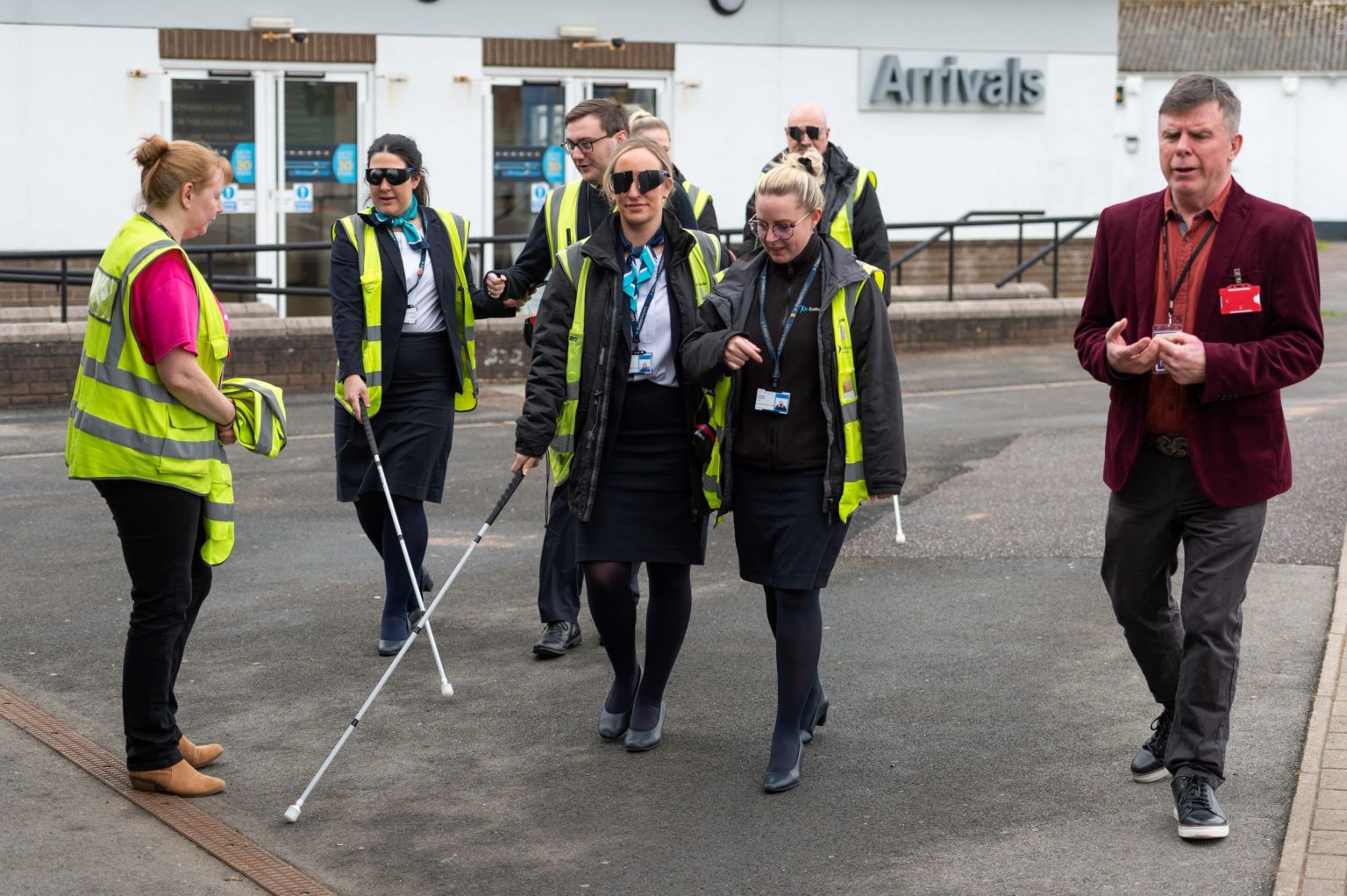 Exeter Airport and RNIB lead the way on ‘benchmark’ sight loss ...
